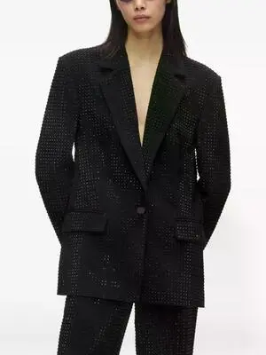 Karl Lagerfeld Rhinestone Tailored Blazer