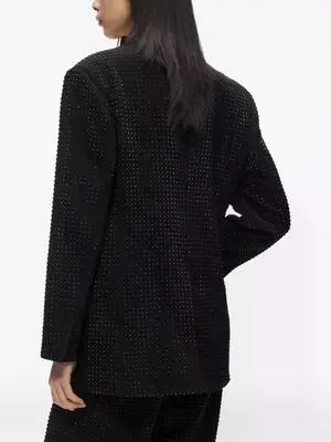 Karl Lagerfeld Rhinestone Tailored Blazer