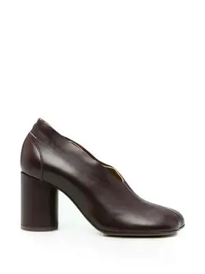 MAISON MARGIELA Block Heel Pumps - Brown