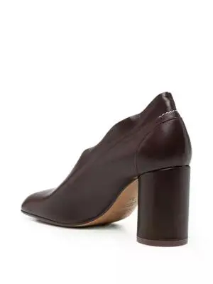 MAISON MARGIELA Block Heel Pumps - Brown