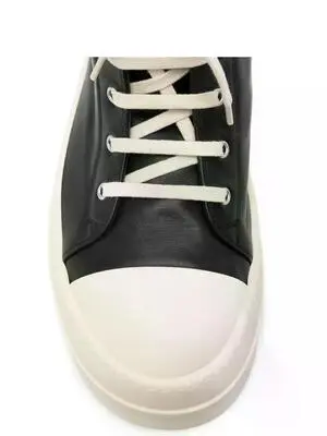 Rick Owens Platform High-top Sneakers - Black
