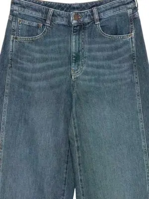 EMPORIO ARMANI Panelled Wide-leg Jeans