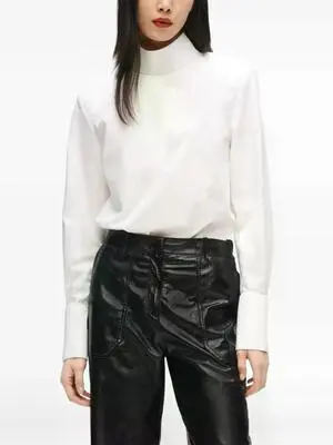 Karl Lagerfeld High-neck Blouse
