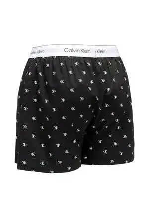 Calvin Klein Logo-print Boxers - Black