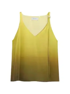 Sportmax V-neck Top - Yellow
