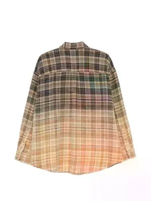 R13 Check-pattern Shirt