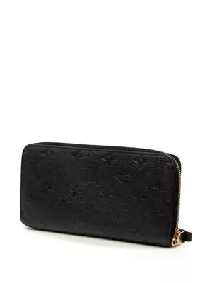 LOUIS VUITTON 2019 Monogram Empreinte Zippy Wallet Long Wallets