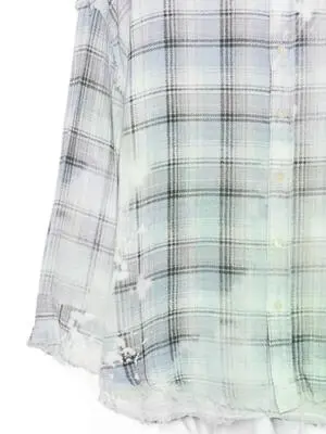R13 Frayed-hem Shirt