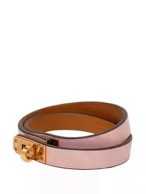 Hermès Double Tour Bracelet - Pink