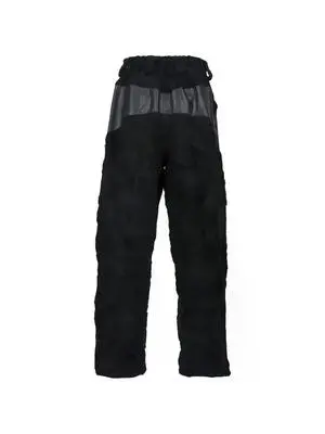 FILTH Distressed Panelled Trousers