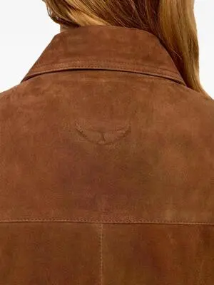 Zadig&Voltaire Lessa Suede Leather Jacket