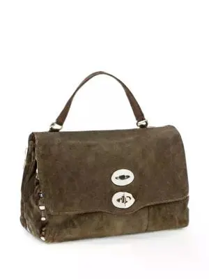 ZANELLATO Postina Officina Stud-embellished Shoulder Bag