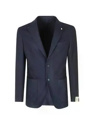 L.B.M. 1911 Single-breasted Cotton Blazer
