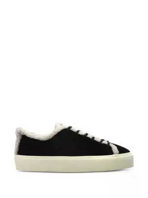 Inuikii Shearling Low Sneakers - Black