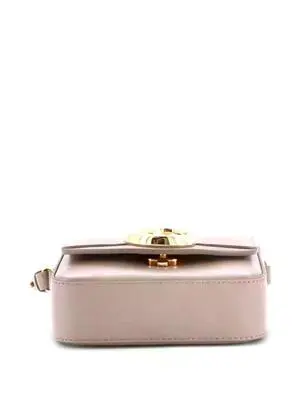 Chloé C Double Carry Bag Leather Mini Shoulder Bag - Neutrals