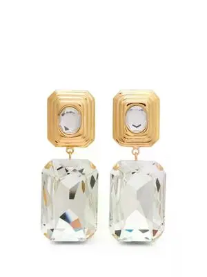 Alessandra Rich Crystal-pendant Earrings