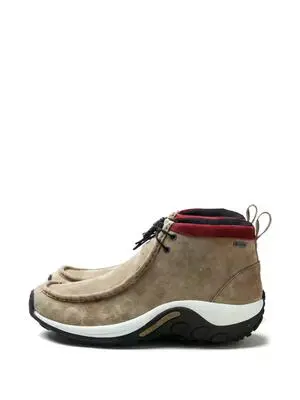 Merrell X A.four Jungle Chukka Gtx Beige Suede Sneakers - Neutrals