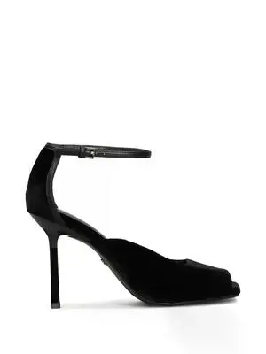 Lola Cruz Qelina 90 Velvet Sandals