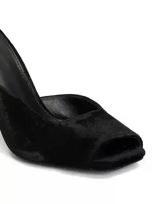 Lola Cruz Qelina 90 Velvet Sandals