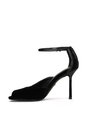 Lola Cruz Qelina 90 Velvet Sandals