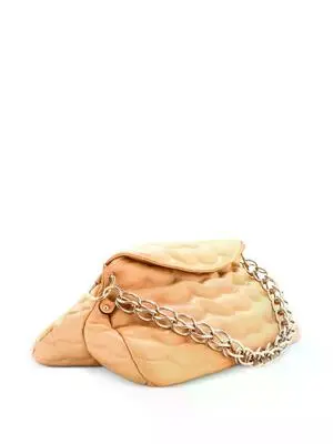 Chloé Juana Quilted Leather Medium Shoulder Bag With Chain Strap