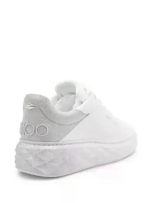 JIMMY CHOO Diamond Maxi Glitter Detail Sneakers