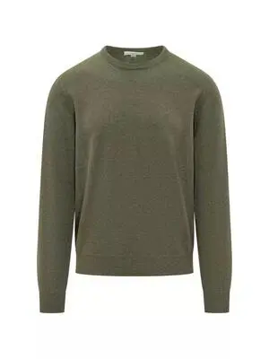Malo Sandro Fine-knit Cashmere Sweater - Green