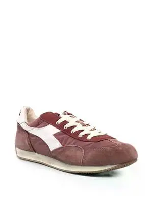 DIADORA Panelled Lace-up Sneakers - Red