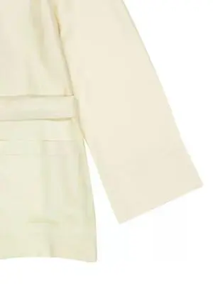 PAULA Fringed Wrap Blouse