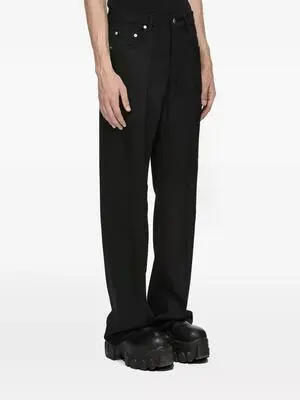 Rick Owens Geth Wide-leg Jeans - Black