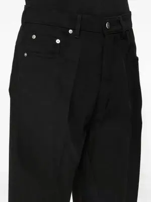 Rick Owens Geth Wide-leg Jeans - Black