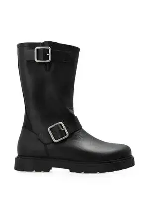BIRKENSTOCK Highwood Mid Buckle-fastening Ankle Boots - Black