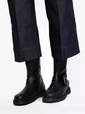 BIRKENSTOCK Highwood Mid Buckle-fastening Ankle Boots