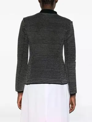 Emporio Armani Striped Button-up Jacket