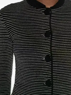Emporio Armani Striped Button-up Jacket