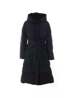 MOORER Wintra Hooded Padded Coat - Black