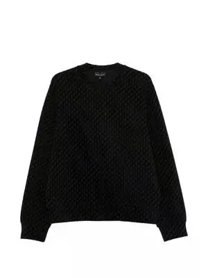 Emporio Armani Drop Shoulder Knitwear For Men