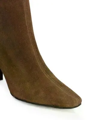 THE SELLER Square-toe Ankle Boots