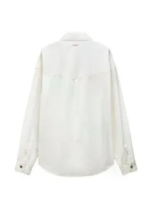 Versace Cotton-poplin Loose Shirt