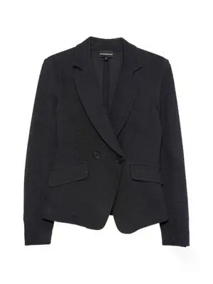 Emporio Armani Double-breasted Textured Jacket