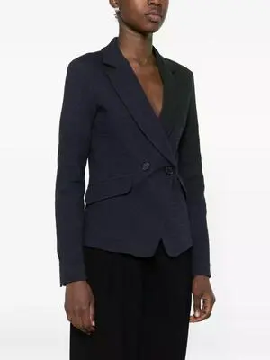 Emporio Armani Double-breasted Textured Jacket