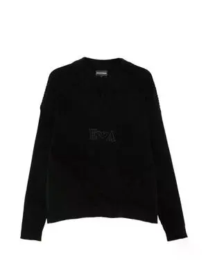 Emporio Armani Long Sleeve Knitwear For Men