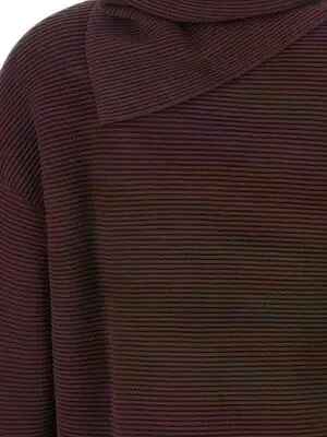 ELENA MIRÒ Ribbed-knit Boat-neck Sweater