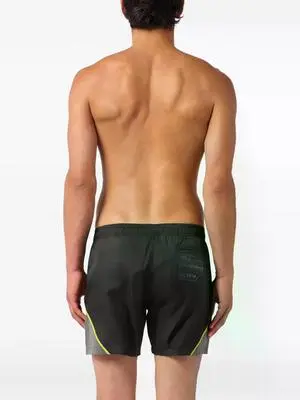 PLEIN SPORT Logo Print Drawstring Swimming Shorts