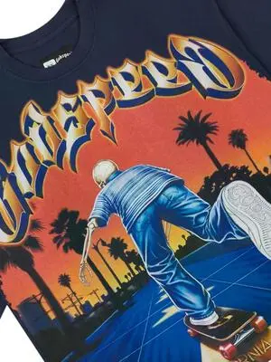 GODSPEED Graphic-print Washed T-shirt