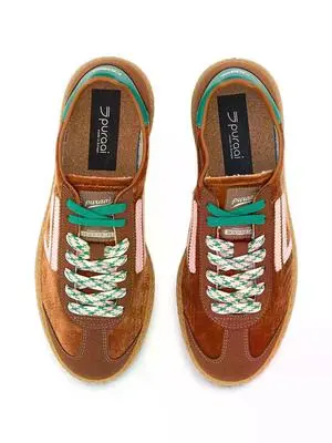 PURAAI Velvet-effect Sneakers
