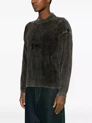 Emporio Armani Logo-embroidered Sweater