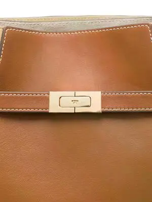 Tory Burch Lee Radziwill Leather Bucket Bag - Brown