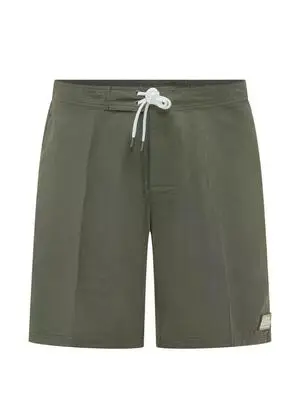Sundek Rainbow Stripe Swim Shorts - Green