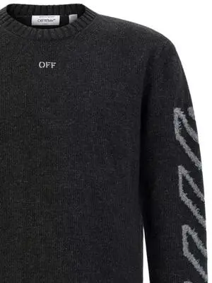 Off-White Diag Arrow Intarsia Sweater